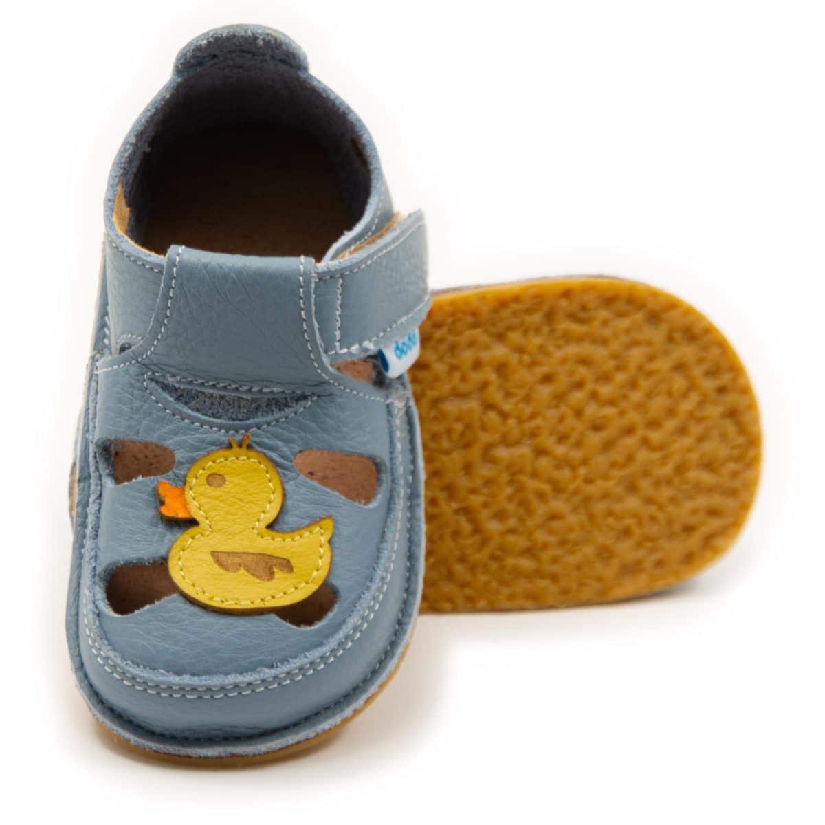 Dodo Sandals Duck/Baby Blue- Barefoot Shoes for Toddlers
