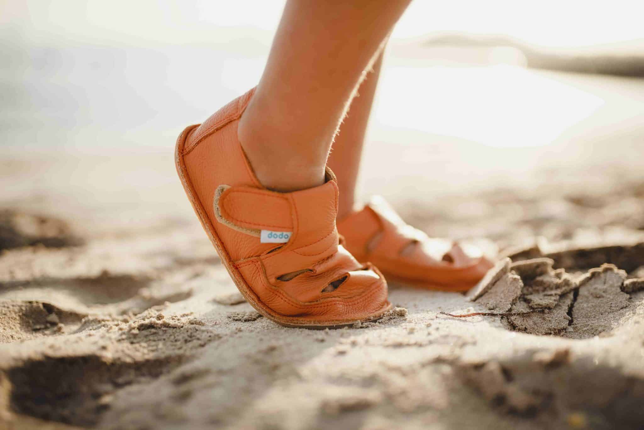 Dodo Sandals Mandarina- Barefoot Shoes for Toddlers