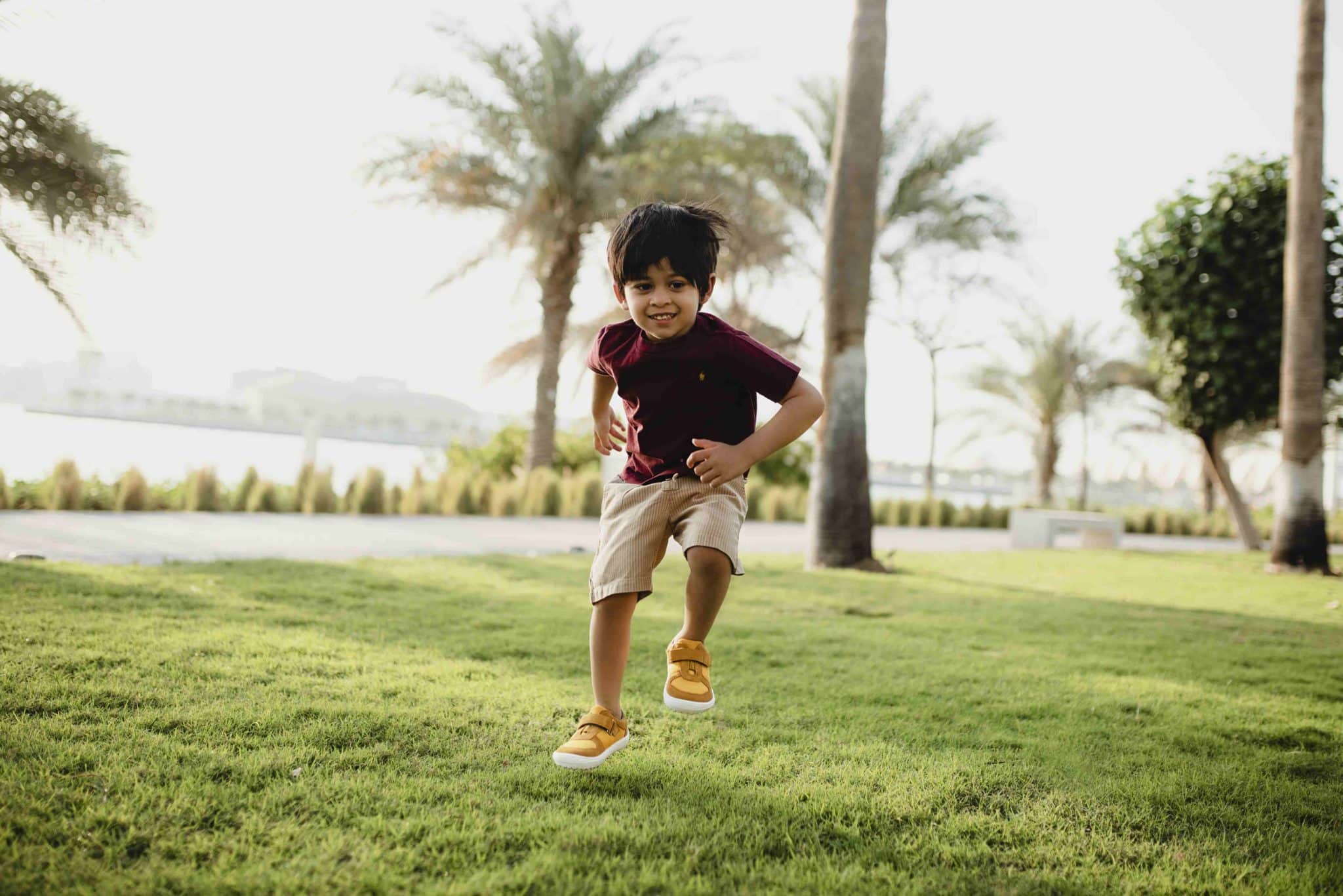Be Lenka Joy Yellow- Barefoot Children Sneakers